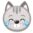 😹 Cat Face with Tears of Joy Emoji