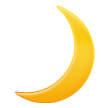 🌙 Crescent Moon Emoji