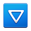 Heavy White Down-Pointing Triangle Emoji