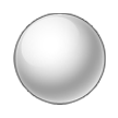 ⚪ Medium White Circle Emoji