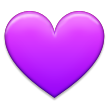 💜 Purple Heart Emoji
