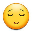 😌 Relieved Face Emoji