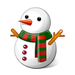 ⛄ Snowman Without Snow Emoji