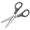 ️ Black Scissors Emoji