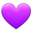 💜 Purple Heart Emoji