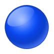🔵 Large Blue Circle Emoji