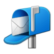 📬 Open Mailbox with Raised Flag Emoji