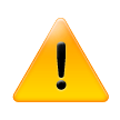 ⚠️ Warning Sign Emoji