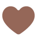 🤎 Brown Heart Emoji