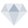 💠 Diamond Shape with a Dot Inside Emoji