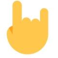 🤘 Sign of the Horns Emoji