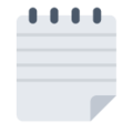 🗒️ Spiral Note Pad Emoji