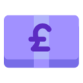 💷 Banknote with Pound Sign Emoji