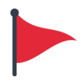 🚩 Triangular Flag on Post Emoji
