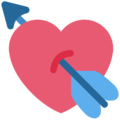 💘 Heart with Arrow Emoji