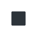 ️ Black Small Square Emoji