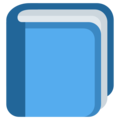 📘 Blue Book Emoji
