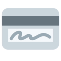 💳 Credit Card Emoji