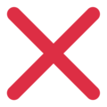 Cross Mark Emoji