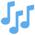 🎶 Multiple Musical Notes Emoji