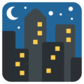 🌃 Night with Stars Emoji