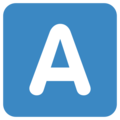Regional Indicator Symbol Letter A Emoji