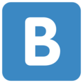 Regional Indicator Symbol Letter B Emoji