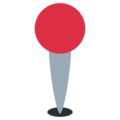 📍 Round Pushpin Emoji