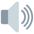 🔊 Speaker with Three Sound Waves Emoji