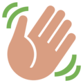 👋 Waving Hand Sign Emoji