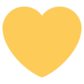 💛 Yellow Heart Emoji