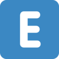 Regional Indicator Symbol Letter E Emoji