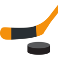 🏒 Ice Hockey Stick and Puck Emoji