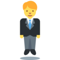 🕴️ Person in Suit Levitating Emoji