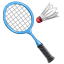 🏸 Badminton Racquet and Shuttlecock Emoji