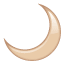 🌙 Crescent Moon Emoji