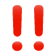 ‼️ Double Exclamation Mark Emoji