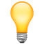 💡 Electric Light Bulb Emoji