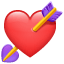 💘 Heart with Arrow Emoji