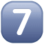 7️⃣ Keycap Digit Seven Emoji