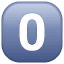 0️⃣ Keycap Digit Zero Emoji