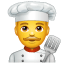 👨‍🍳 Man Cook Emoji