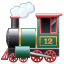 🚂 Steam Locomotive Emoji