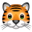 🐯 Tiger Face Emoji