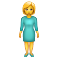 🧍‍♀️ Woman Standing Emoji