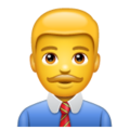 👨‍💼 Man Office Worker Emoji