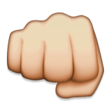 👊 Oncoming Fist Emoji on Apple iOS 6.0