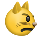 😾 Pouting Cat Emoji on Apple iOS 6.0