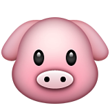 🐷 Rosto De Porco Emoji on Apple iOS 9.0