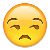 😒 Cara De Desaprobación Emoji on Apple iOS 9.0